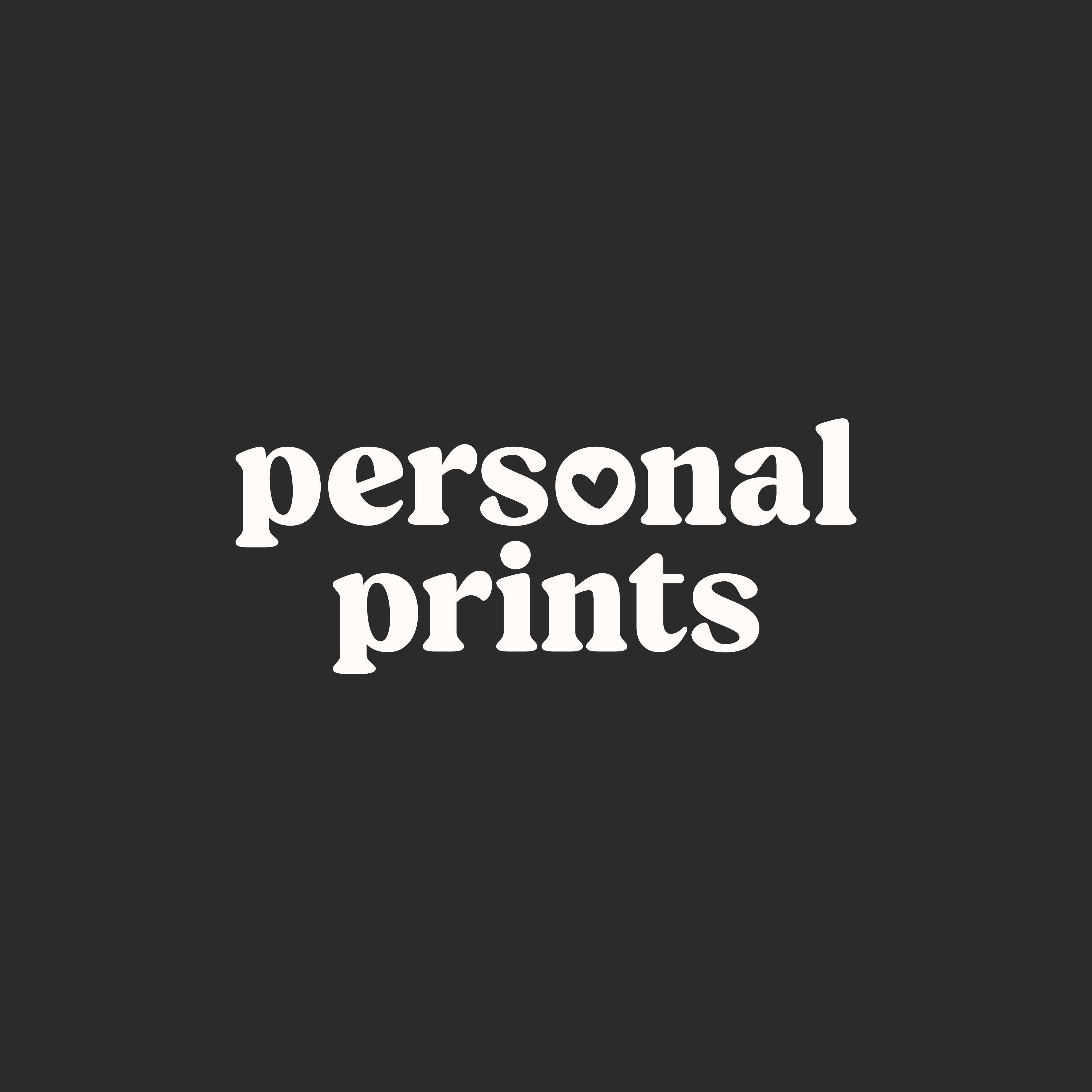 Personal Prints | Gepersonaliseerde cadeaus